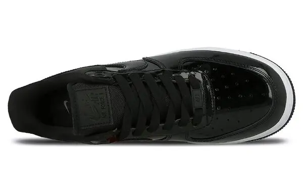Nike Force 1 07 Se Premium Sneakers - Black/black-reflect Silver