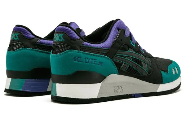 Asics Gel Lyte Iii Low Top Sneakers - Black/blue
