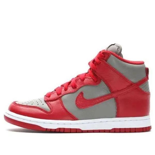 Nike Dunk Retro Qs 'unlv' High Top Sneakers - Red/gray