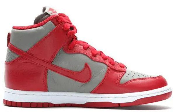 Nike Dunk Retro Qs 'unlv' High Top Sneakers - Red/gray