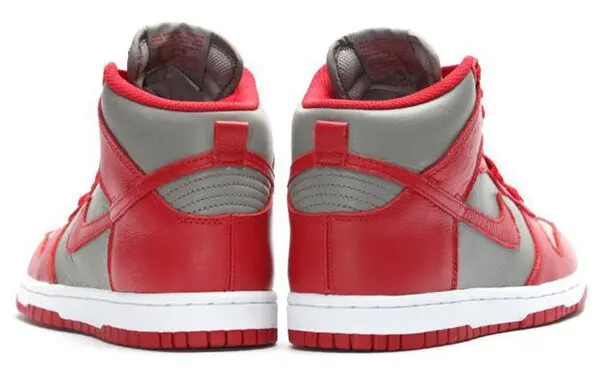 Nike Dunk Retro Qs 'unlv' High Top Sneakers - Red/gray