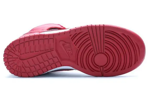Nike Dunk Retro Qs 'unlv' High Top Sneakers - Red/gray