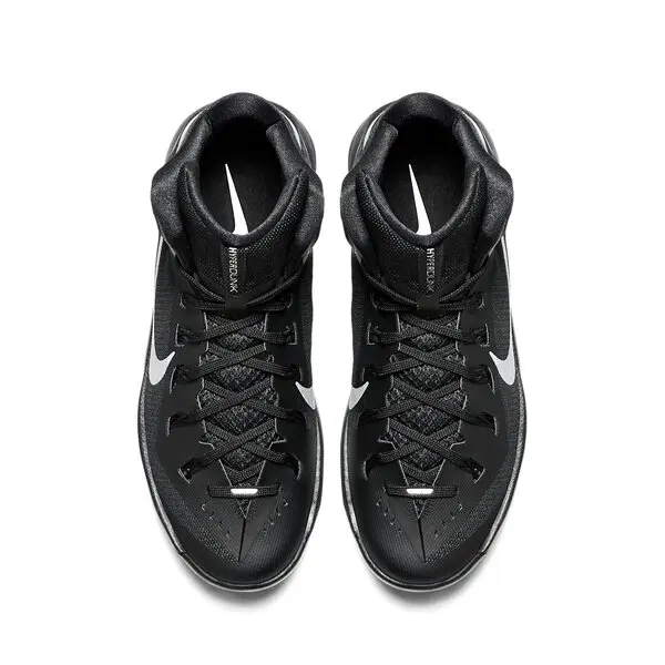 Nike Hyperdunk 2014 High Top Athletic Sneakers - Black