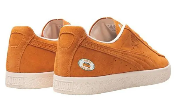 PUMA Clyde "atl Bright Melon" Sneakers - Orange