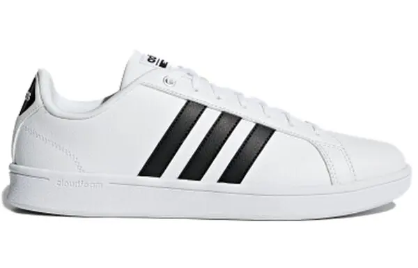 Adidas Cloudfoam Advantage " Black - White