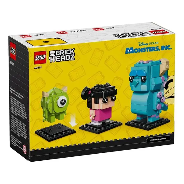 Lego Brickheadz Monsters, Inc. Figures - Multi-color