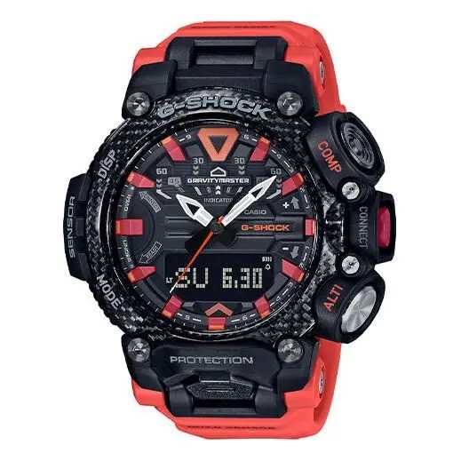 Casio G-shock Gravitymaster Quad Sensor Bluetooth Watch - Red