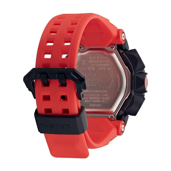 Casio G-shock Gravitymaster Quad Sensor Bluetooth Watch - Red