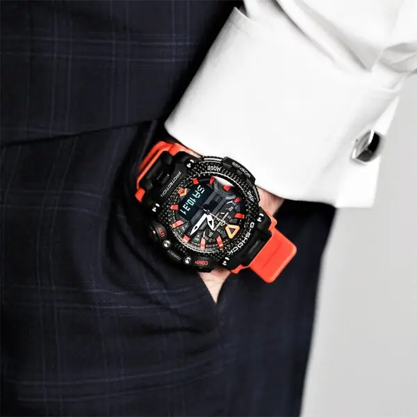 Casio G-shock Gravitymaster Quad Sensor Bluetooth Watch - Red