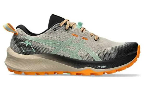 Asics Gel-trabuco Athletic Sneakers - Feather Grey/dark Mint