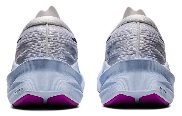 Asics Novablast 3 Running Shoes - White/purple