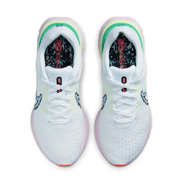 Nike React Infinity Run Flyknit 3 "confetti" Sneakers - White