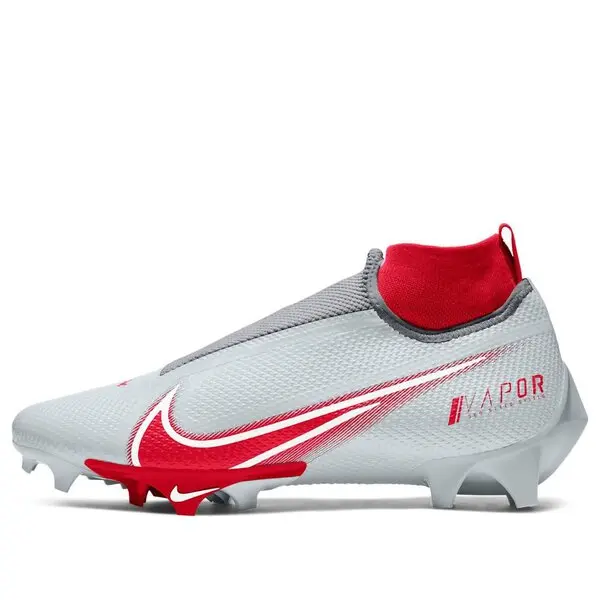 Nike Vapor Edge Pro 360 Football Cleats - Gray/red