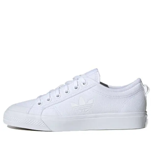Adidas Nizza Trefoil Low Top Sneakers - White