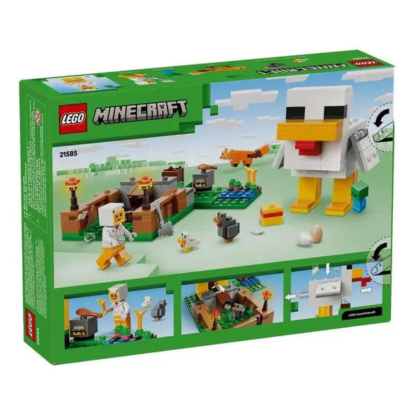Lego Minecraft Chicken Farm Building Set - Multi-color