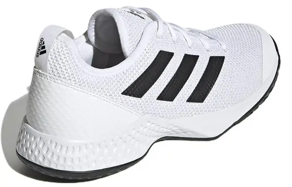 Adidas Courtflash Low Top Athletic Sneakers - White/black