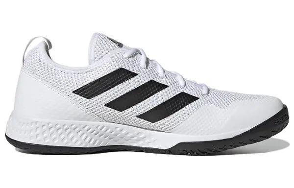 Adidas Courtflash Low Top Athletic Sneakers - White/black