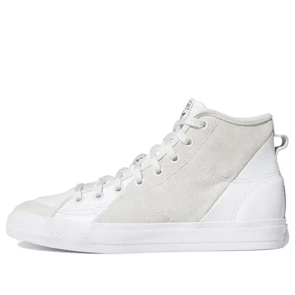 Adidas Nizza Hi Rf High Top Sneakers - White/grey