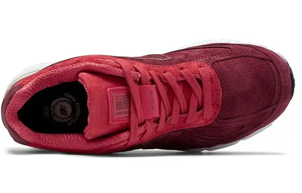 NEW BALANCE 990v4 Made In Usa Sneakers - Red