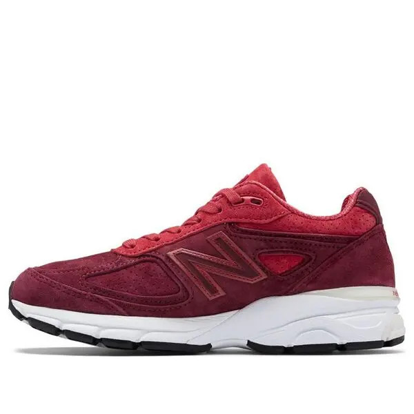 NEW BALANCE 990v4 Made In Usa Sneakers - Red