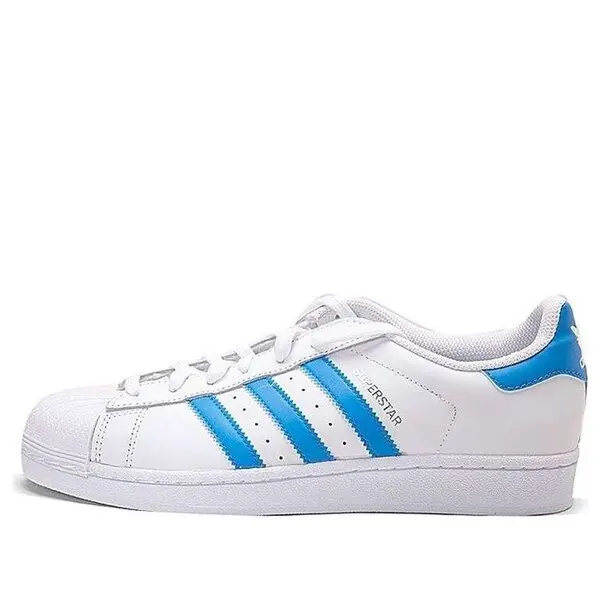 Adidas Superstar Sneakers - White/blue