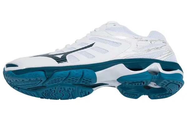 Mizuno Wave Voltage Athletic Sneakers - White/green