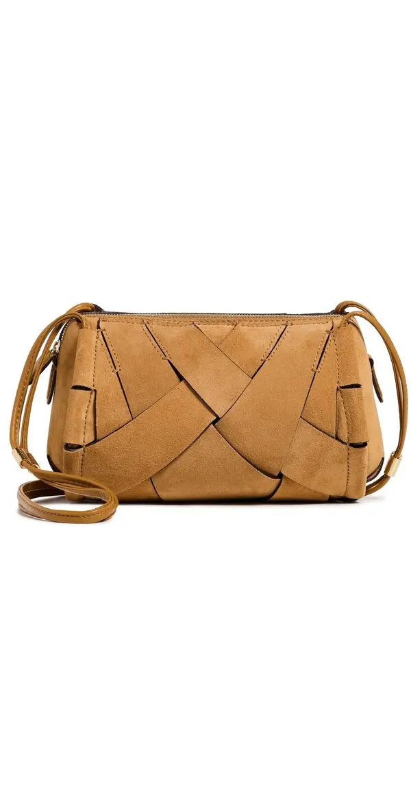 Ulla Johnson Charlotte Camera Bag In Suede - Canyon