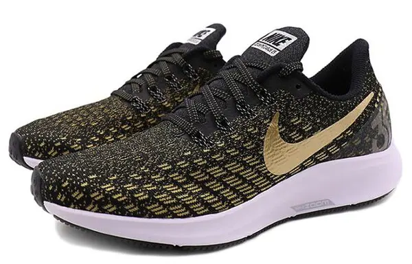 Nike Zoom Pegasus 35 Metallic Gold - Blue