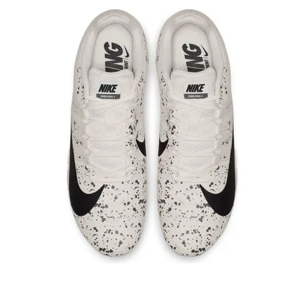 Nike Zoom Rival S 9 Spikes - White/black
