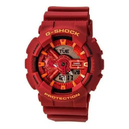 Casio G-shock Digital-analog Watch - Red/orange