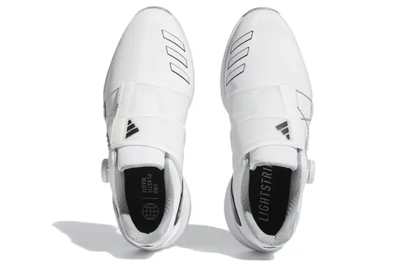 Adidas Zg23 Boa Golf Shoes - Cloud White/core Black/silver Metallic