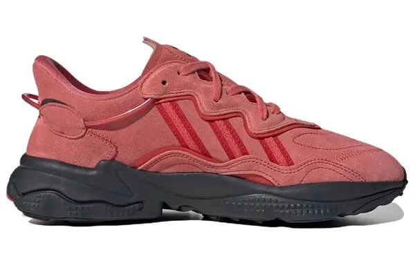 Adidas Ozweego 'glory Carbon' Low Top Sneakers - Red