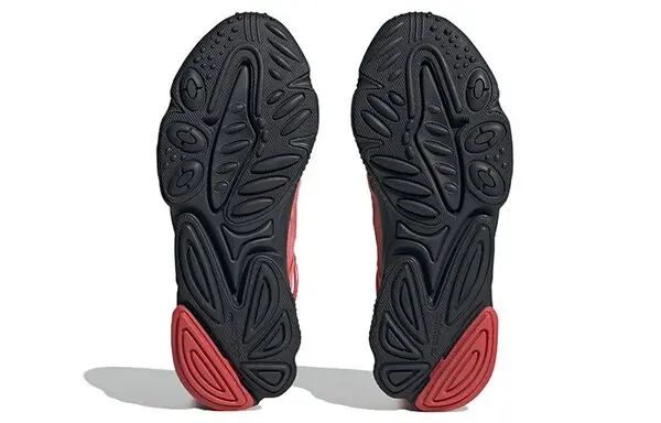 Adidas Ozweego 'glory Carbon' Low Top Sneakers - Red
