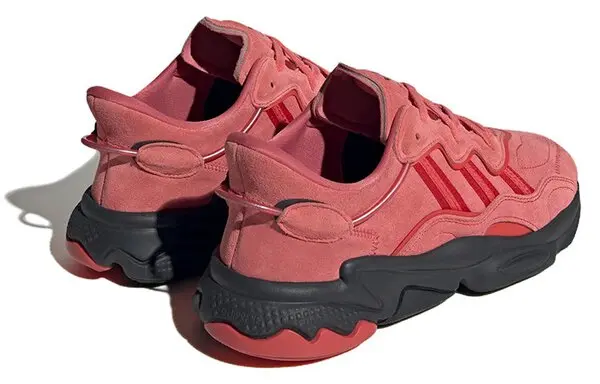 Adidas Ozweego 'glory Carbon' Low Top Sneakers - Red