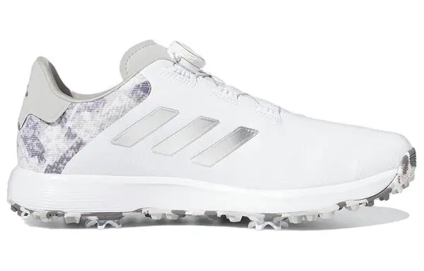 Adidas S2g Boa Wide Golf Sneakers - Cloud White/matte Silver/grey Two
