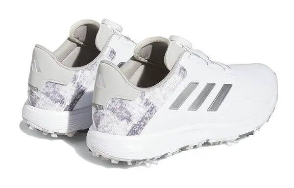 Adidas S2g Boa Wide Golf Sneakers - Cloud White/matte Silver/grey Two