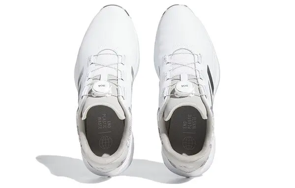 Adidas S2g Boa Wide Golf Sneakers - Cloud White/matte Silver/grey Two