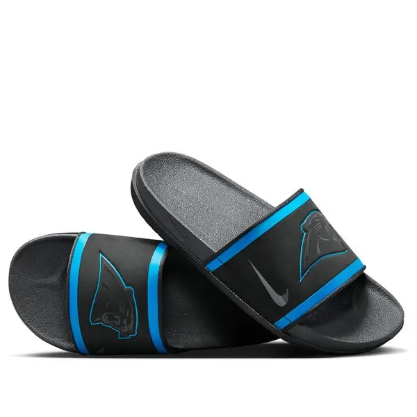 Nike Nfl X Offcourt Slide 'carolina Panthers