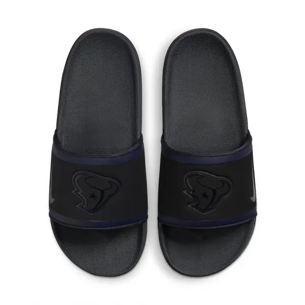 Nike Nfl X Offcourt Slide 'houston Texans' Slides - Black