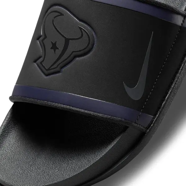 Nike Nfl X Offcourt Slide 'houston Texans' Slides - Black