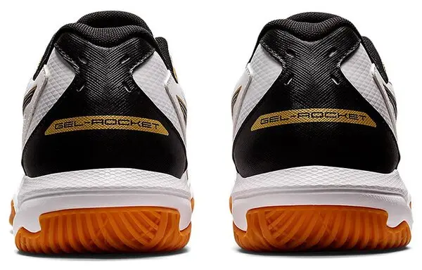 Asics Gel-rocket 10 Athletic Sneakers - White/black/brown