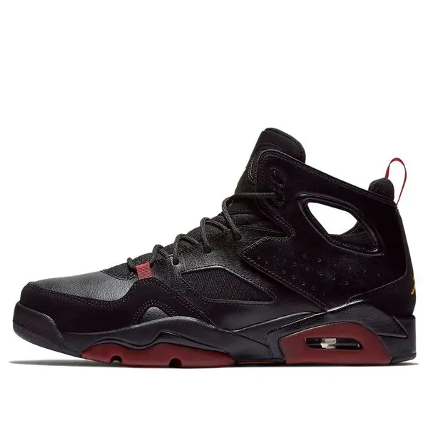 JORDAN Air Flight Club 91 Sneakers - Black/red