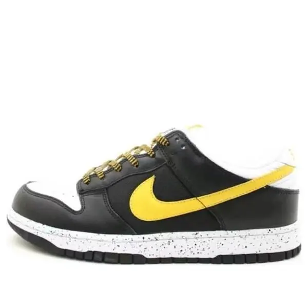 Nike Dunk Low Cl "black White Yellow" Sneakers