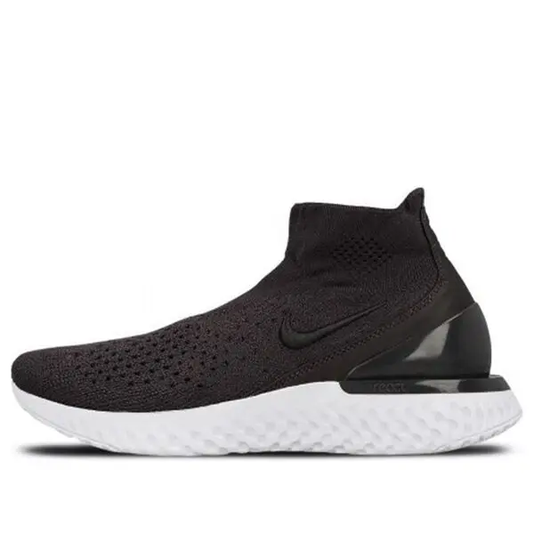 Nike Rise React Flyknit 'thunder Grey - Brownred
