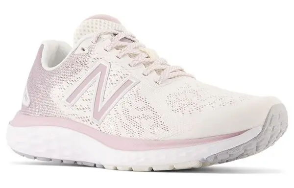 NEW BALANCE Fresh Foam 680v7 Low Top Sneakers - White/pink