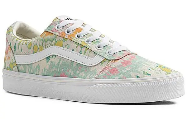VANS Ward Psychedelic Tie Dye Low Top Sneakers