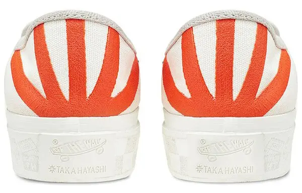 VANS Taka Hayashi X Style 47 Lx - White/orange