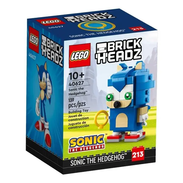 Lego Brickheadz Sonic The Hedgehog Building Toy 40627 - Multi-color