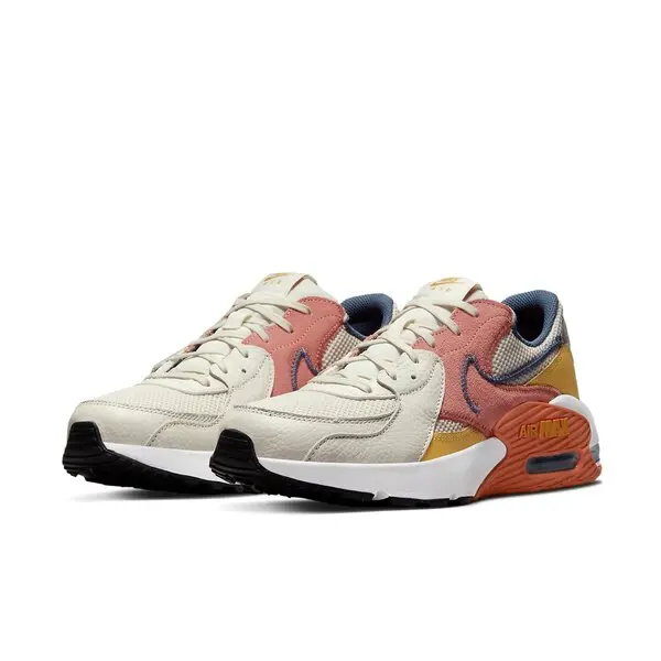 Nike Max Excee "phantom Light Madder Root" Sneakers - White/pink/yellow