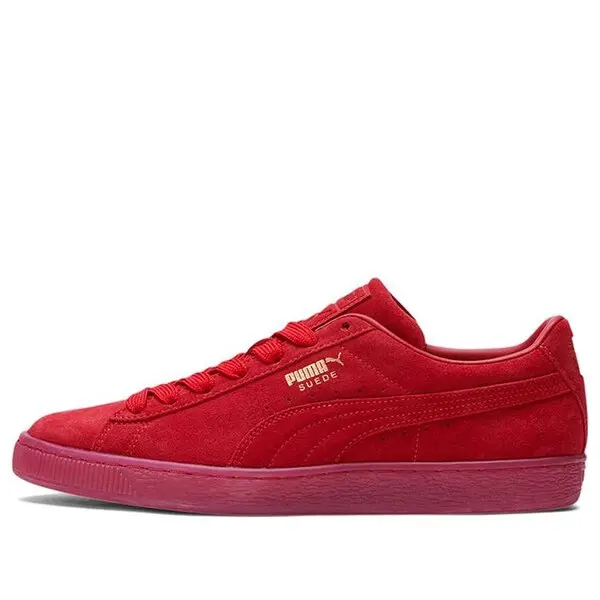 PUMA Suede Classic Mono Gold Sneakers - Red